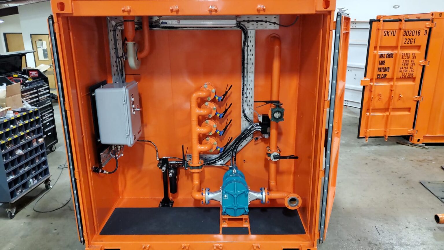 Manway Cannon SMRFT Recirculation & Filtration Tank Weir Tank